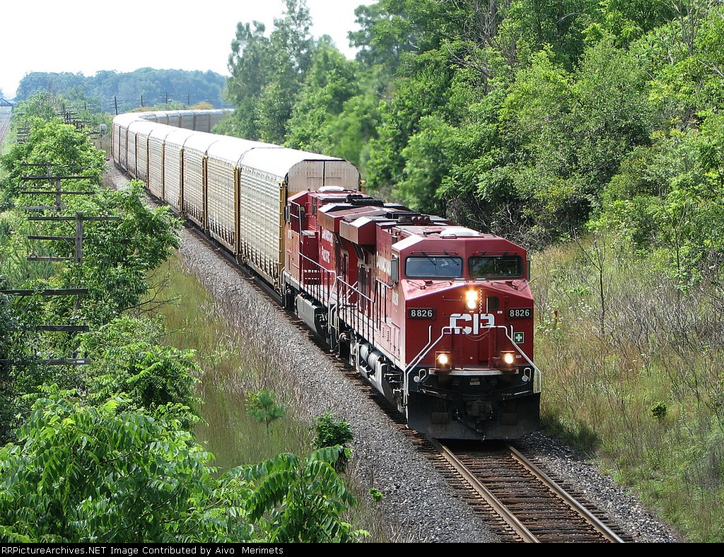 CP 8826 at Lobo Siding.